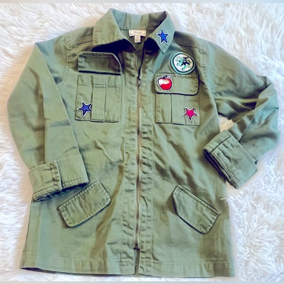 Disney | Jackets & Coats | Disney Dsigned Girls 6 Army Green ...
